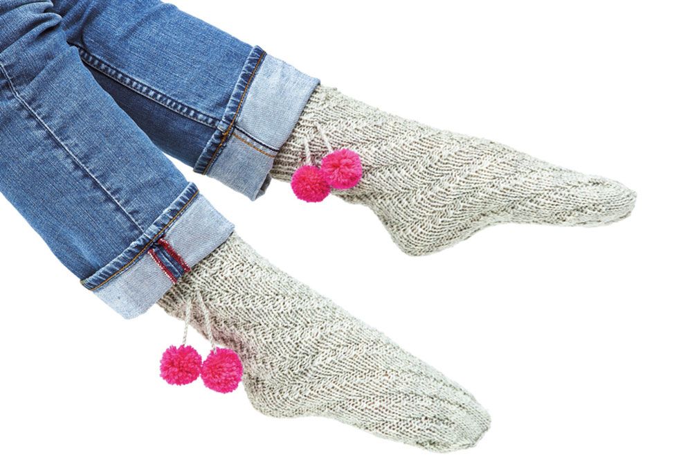 Socka utan häl: Här är mönstret till vår mest efterfrågade socka | Land