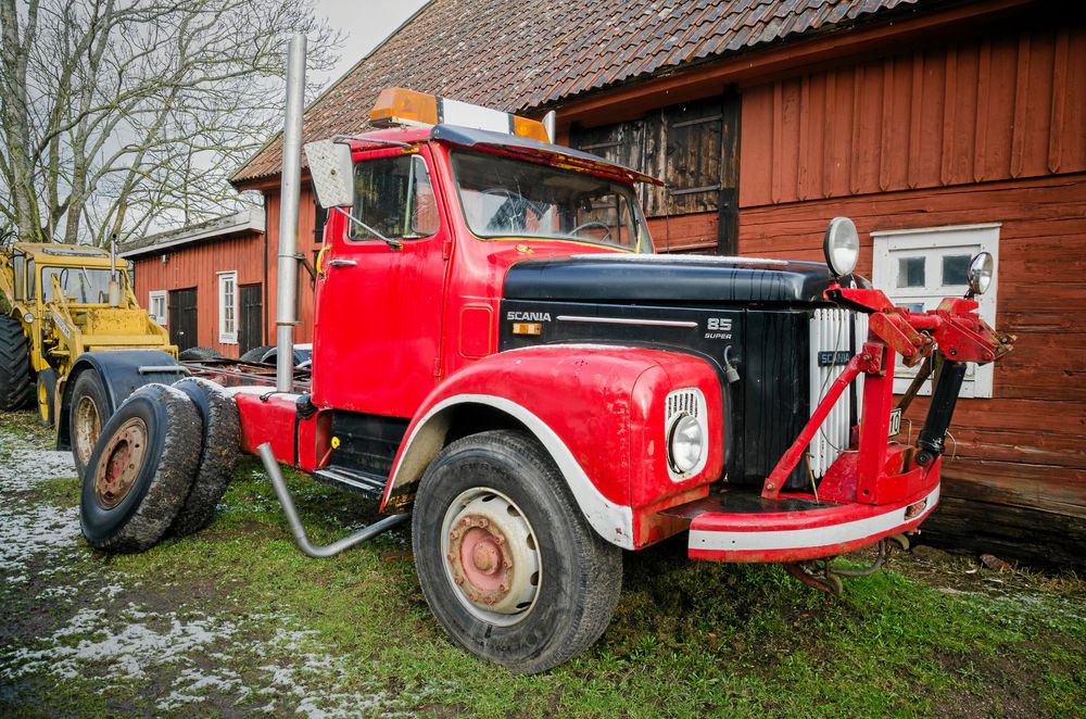 TV-kända Tove Helgesson kör tre lass timmer per natt | Land
