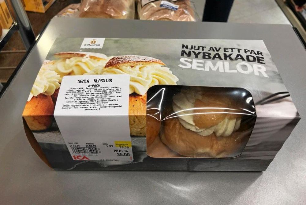 Palmolja och aprikoskärnor i semlor | Land