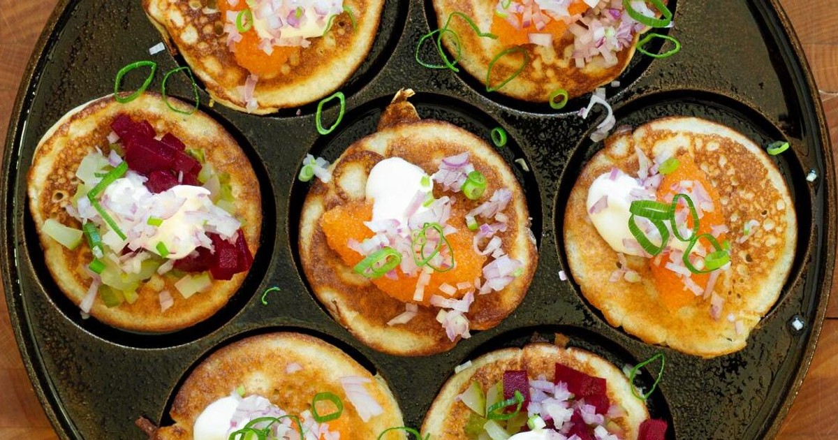 Blinier med lyxig topping | Land